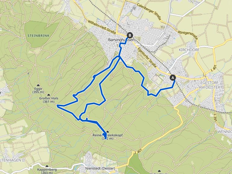 Deister (Fuchsbachtal-Bössquelle) | Wanderung | Komoot